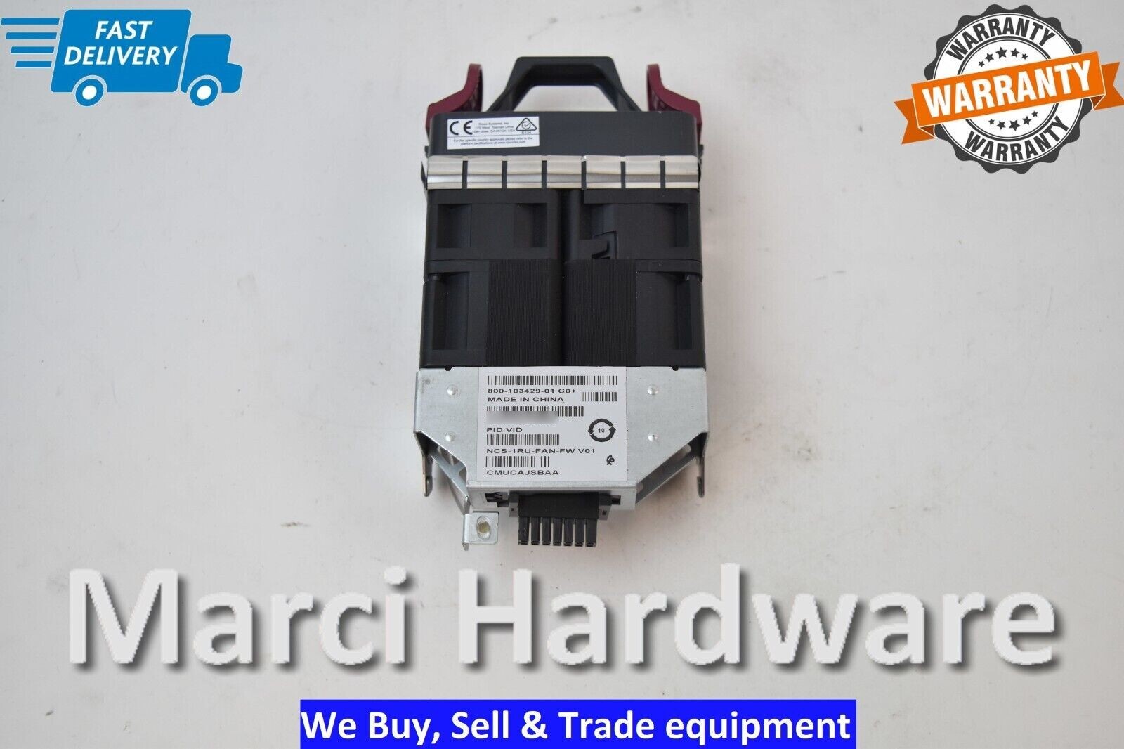 Cisco NCS-1RU-FAN-FW Port-Side Intake Airflow Fan Module For NCS 5501 ...