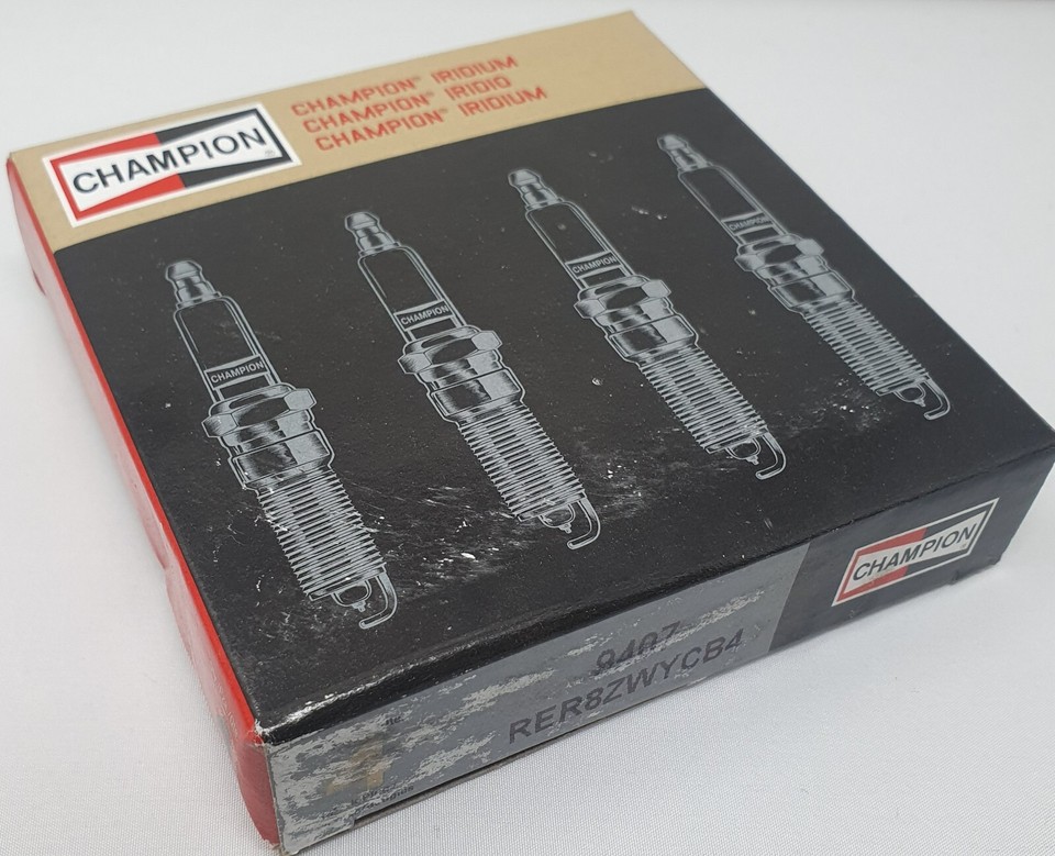 Champion Iridium 9407 RER8ZWYCB4 Spark Plug Qty 4 | eBay