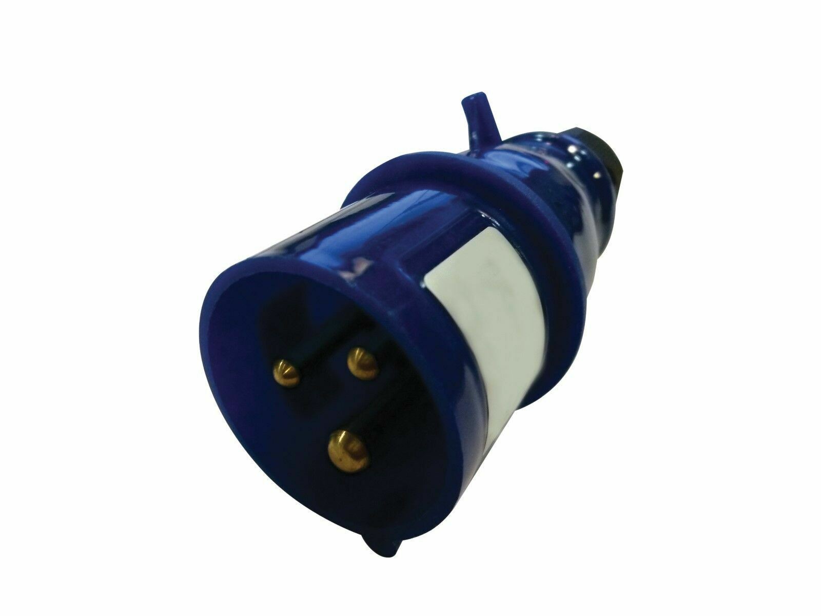 240V 16AMP 3PIN BLUE INDUSTRIAL PLUGS AND SOCKETS IP44 CAMPING CARAVAN ...
