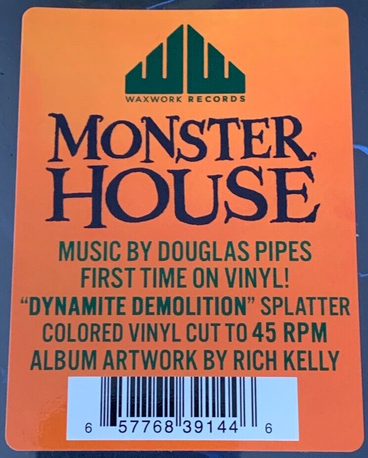 'Monster House' soundtrack splatter wax double LP, still sealed! | eBay