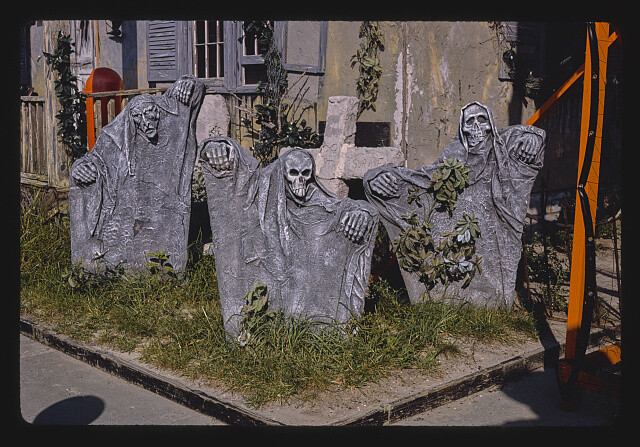 Three ghosts at Morbid Manor Ocean City Maryland 1980s Historic Old ...