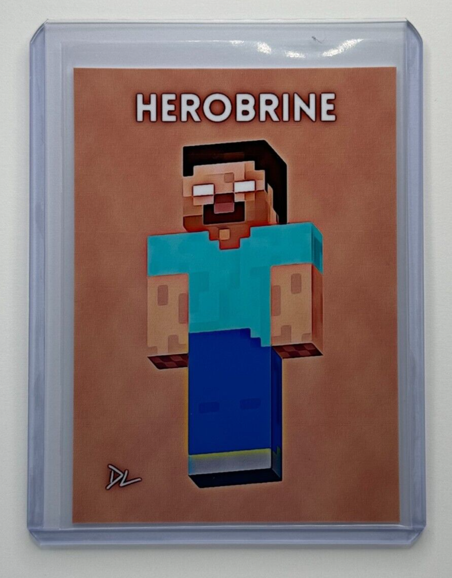 Minecraft Artwork Herobrine