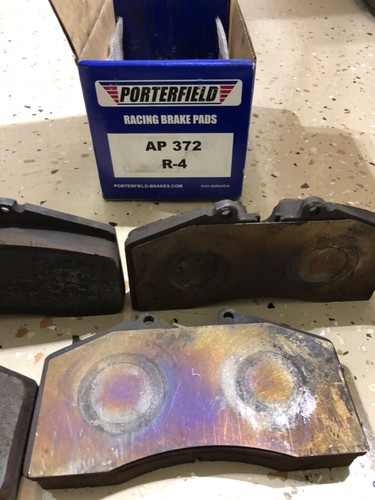 Porterfield R4 racing brake pads for Porsche 911 and Stoptech ST-40 | eBay