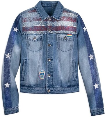 Disney America Chavez Denim Jacket XSmall Marvel Dr Strange Multiverse ...