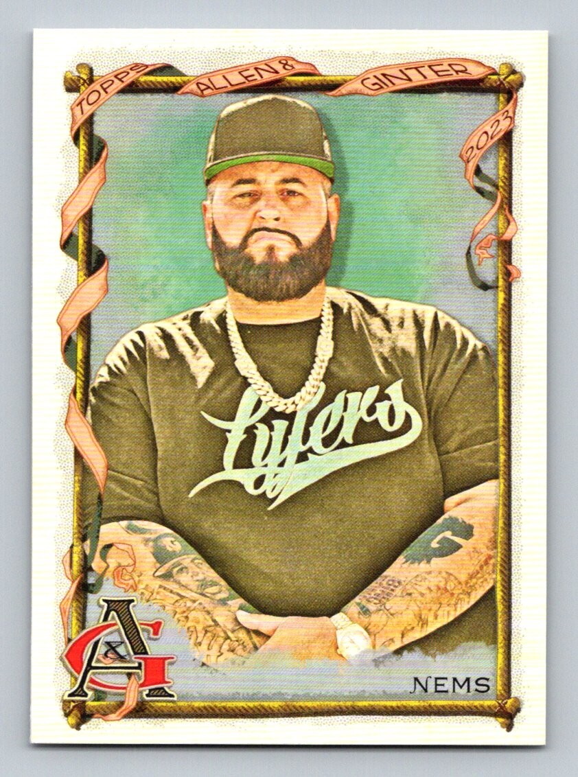 2023 Topps Allen and Ginter #237 Gorilla Nems Rapper Baseball Card | eBay