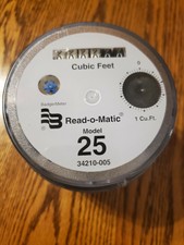 WARRANTEED Badger Model 25 Read-o-matic Water Meter 34210-002 With ...