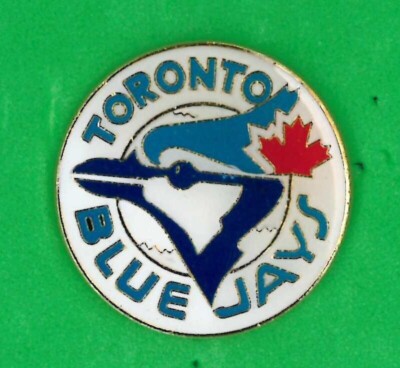 Round Toronto Blue Jays Bird Head & Ball MLB Baseball Lapel Pin ...
