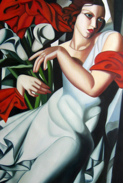 Oil Painting on Canvas Art - Tamara de Lempicka - Portrait Of Ira P ...