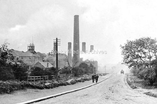 Rht-2 Morrison Colliery, Annfield Plain, Stanley, Durham c1912. Photo ...