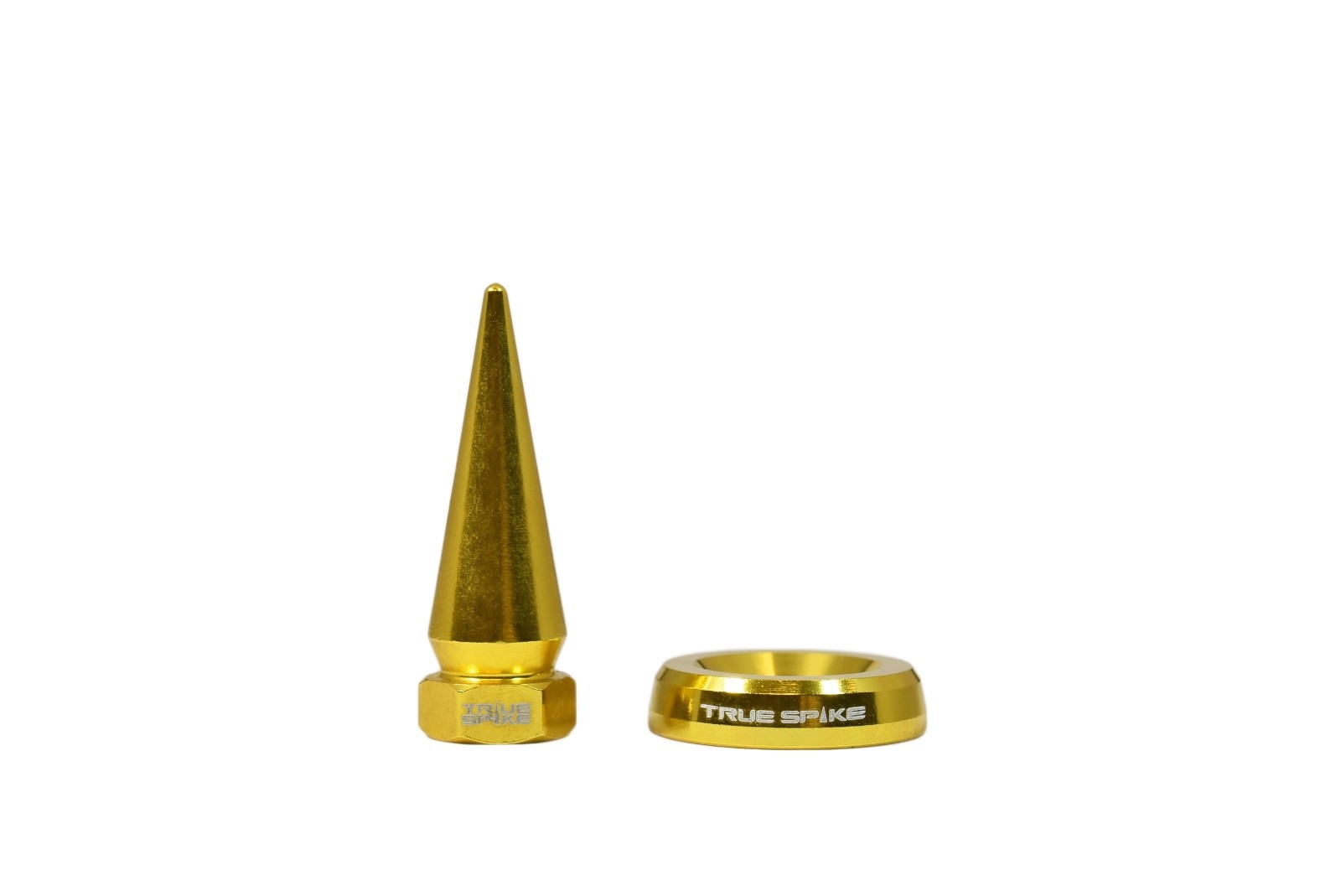 4 TRUE SPIKE GOLD SPIKED LICENSE PLATE WASHERS BOLTS FOR CHEVY ...