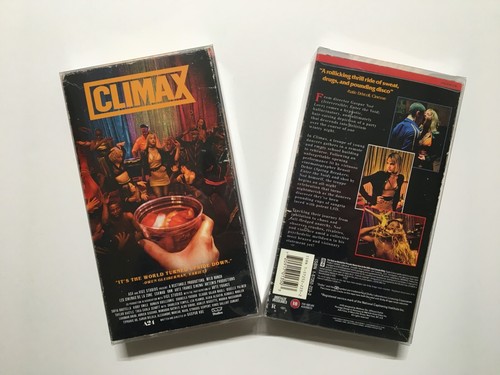 Ultra Rare Limited Edition A24 CLIMAX VHS case NO VHS Not postcard PROMO | eBay
