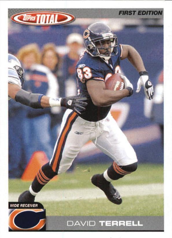 2004 Topps Total - David Terrell #33 First Edition for sale online | eBay