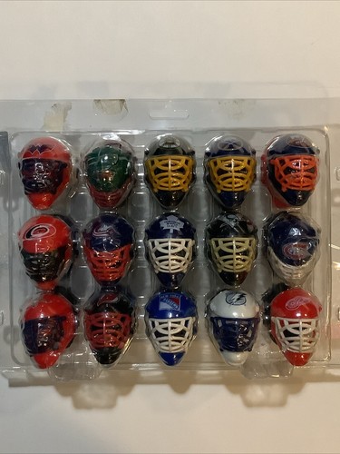 Lot Of (30) NHL Franklin Mini Goalie Masks Helmets Hockey | eBay