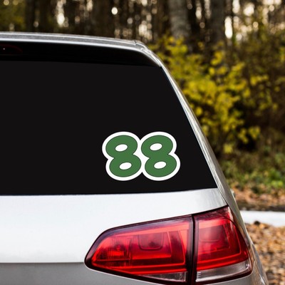 Darrell Waltrip Car Bumper Sticker Car Window Sticker Nascar Bumper ...