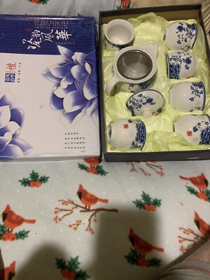 cg yun feng hua tea set | eBay