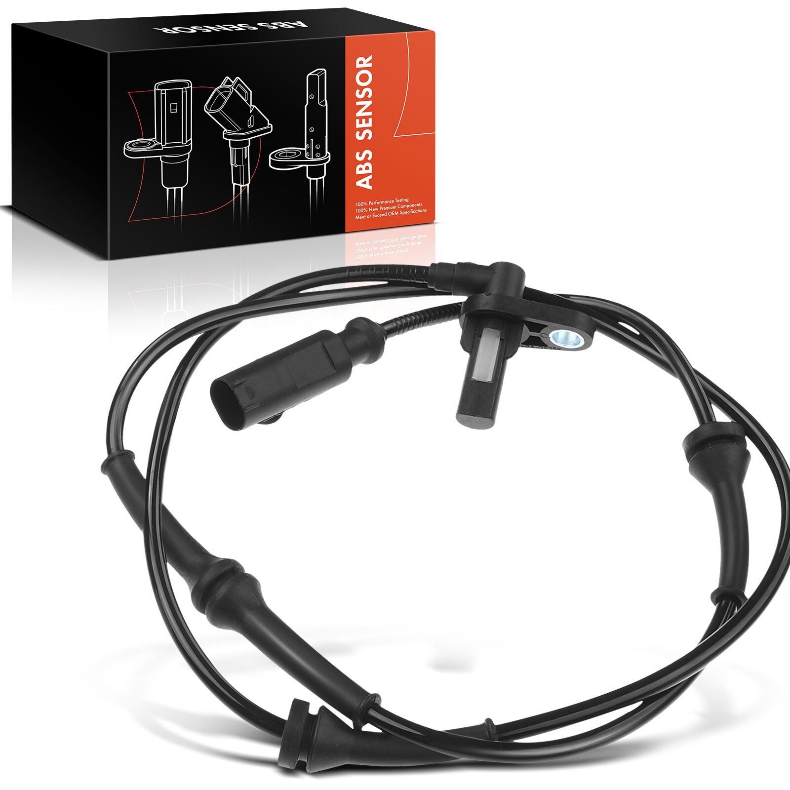 1x ABS Wheel Speed Sensor for Land Rover LR3 2005-2009 SUV Front Left ...