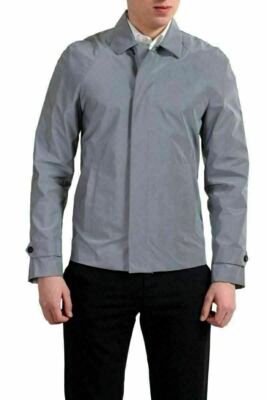 Dsquared2 Men's Sparkling Button Up Light Jacket US S IT 48 | eBay