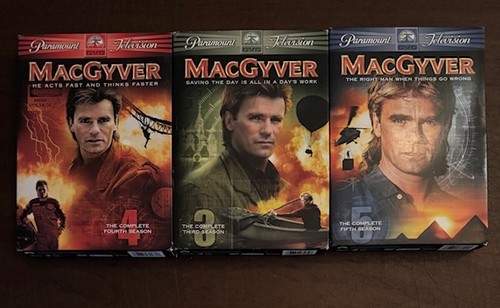 MacGyver Complete Series DVD Season 3 4 5 (17) Disc Set | eBay