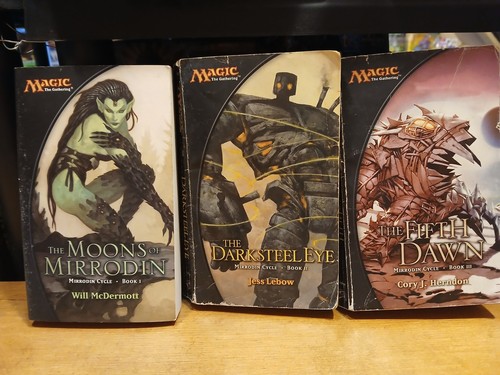 Magic The Gathering: Mirrodin Cycle Paperback Set 1 - 3 mtg books LOT ...