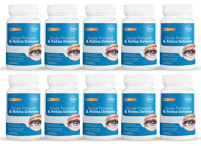 10 Pack Ocular Pressure & Retina Defense, salud intraocular-60 Cápsulas ...