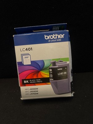 Brother - LC401BK Standard Yield Ink Cartridge - Black NIB new ink Exp ...