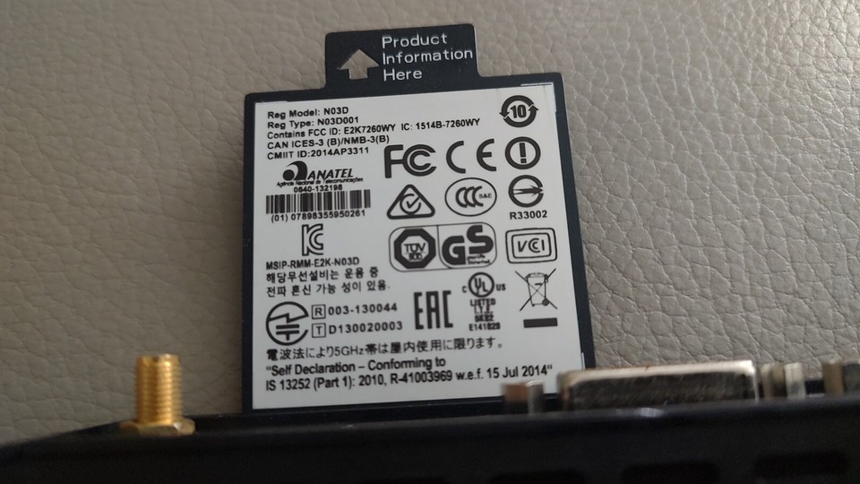 Dell Wyse N03D 3290 Intel N2807 1.58GHz 4GR 16GF WiFi ThinClient W7e ...