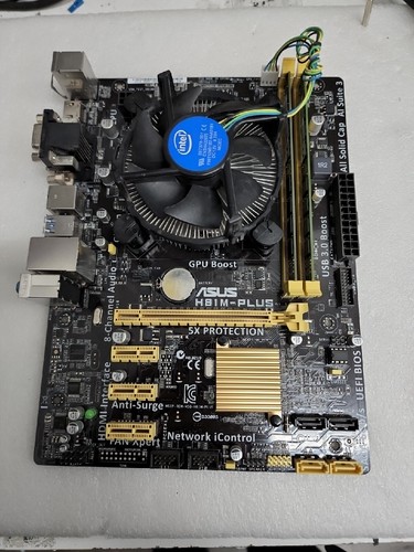 USED Intel Pentium G3258 @ 3.20Ghz, H81M-PLUS M/B Socket 1150, 8G DDR3 ...