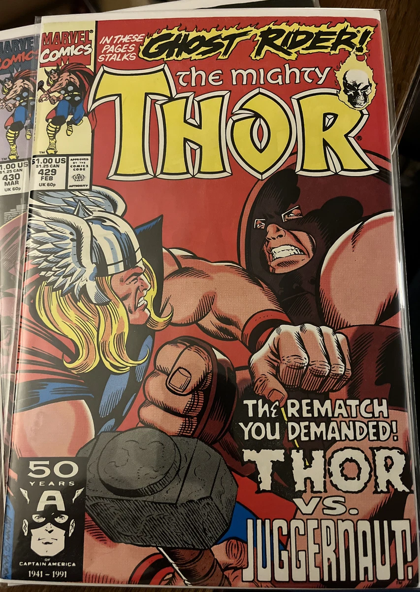 Ghost Rider Vs Juggernaut