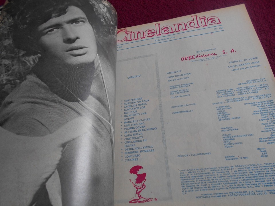 Magazine BARBARA ANGELY vero castro MARICRUZ OLIVIER LUCIA BOSE ...