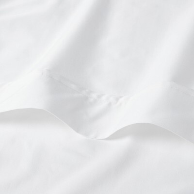 King 400 Thread Count Performance Flat Sheet White - Threshold | eBay