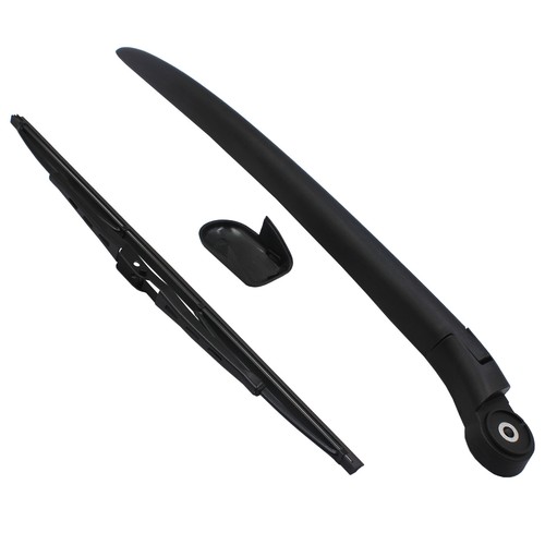 3 PCS Rear Wiper Arm + Blade + Base Cover Cap Fits Porsche Cayenne ...