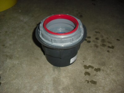 Kor Kap 3" Knockout Hub PVC Coated conduit fitting water tight | eBay
