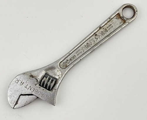 Vintage Craftsman 4 in 100mm Adjustable Wrench 9 44601 Made in USA | eBay