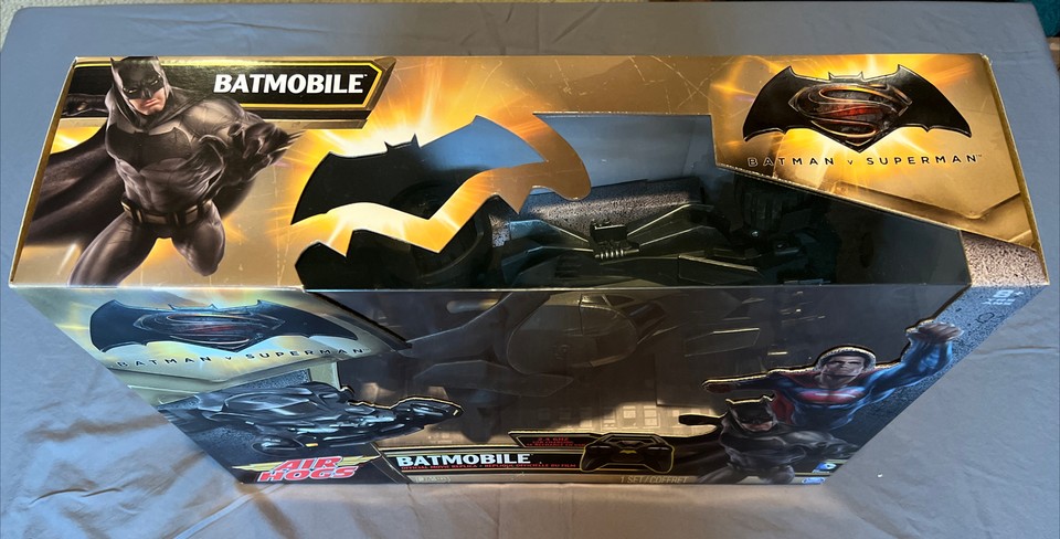 Air Hogs Batman V Superman Movie Batmobile Remote Control RC Vehicle ...