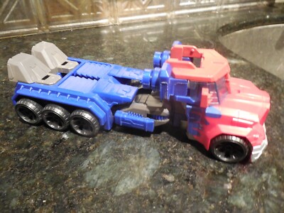 Transformers OPTIMUS PRIME 9.5" Long Toy Diesel Truck Rig Figure Toy by ...