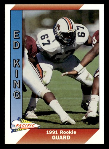 Ed King 1991 Pacific Card #539 Auburn Tigers | eBay