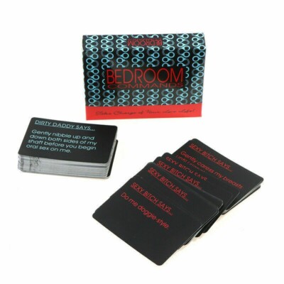 BEDROOM COMMANDS! CARD GAME ADULT FUN NAUGHTY GIFT Sex Aid | eBay