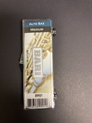 BRAND NEW Bari Brand Synthetic Reed MEDIUM - for Eb Alto Sax - #BRASM ...