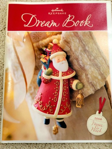 Hallmark 2006 Christmas Keepsake Ornaments DREAM BOOK | eBay