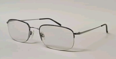 Marchon EyeglassFrame FLEXON 606 GUNMETAL Shiny Silver 54-19-140 Not ...