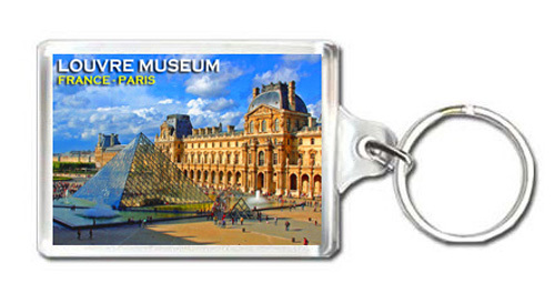 LOUVRE MUSEUM FRANCE PARIS KEYRING SOUVENIR NEW LLAVERO | eBay