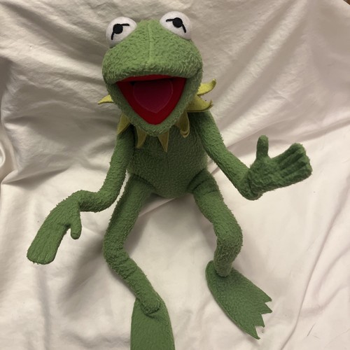 Vintage Kermit the Frog Stuffed Plush Eden Toys Poseable Wire Arms ...