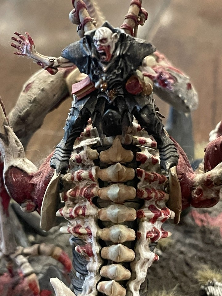 Warhammer Age of Sigmar Vampire count on Royal Terrorgheist/zombie ...