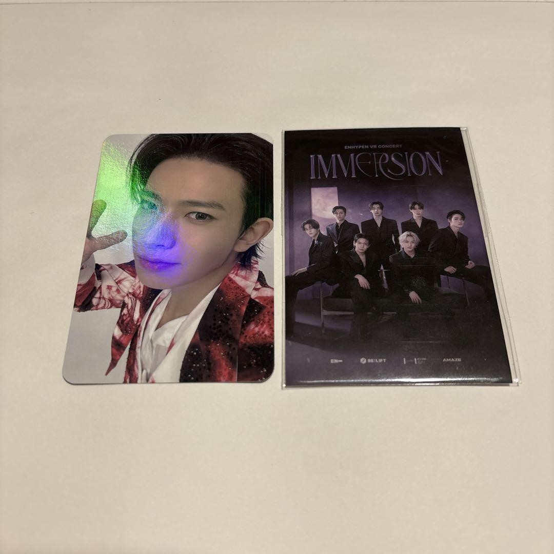 ENHYPEN VR IMMERSION Heeseung vr Rare Trading Card | eBay