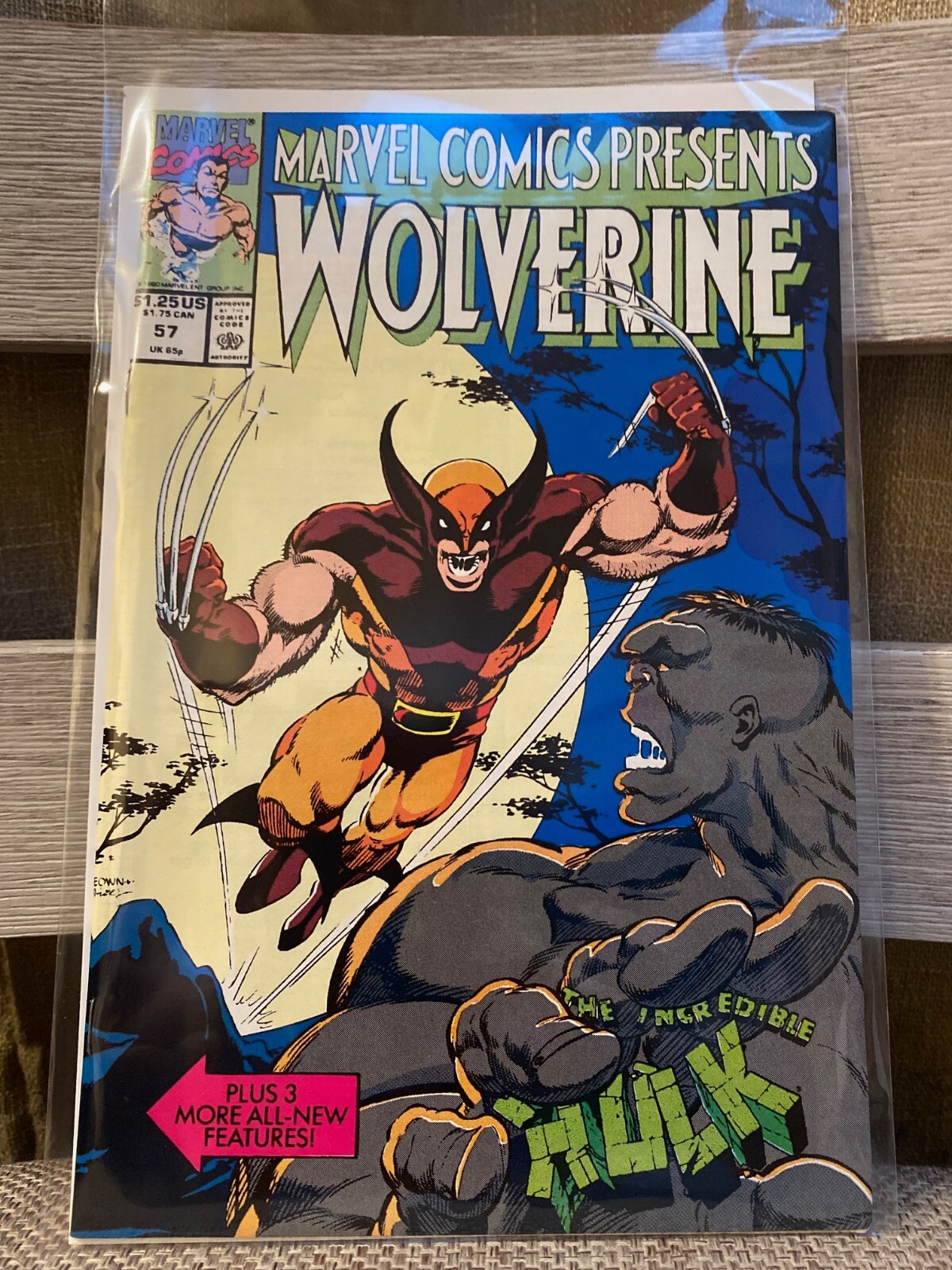 Marvel Comics Presents Wolverine #57 (Marvel|Marvel Comics August 1990 ...