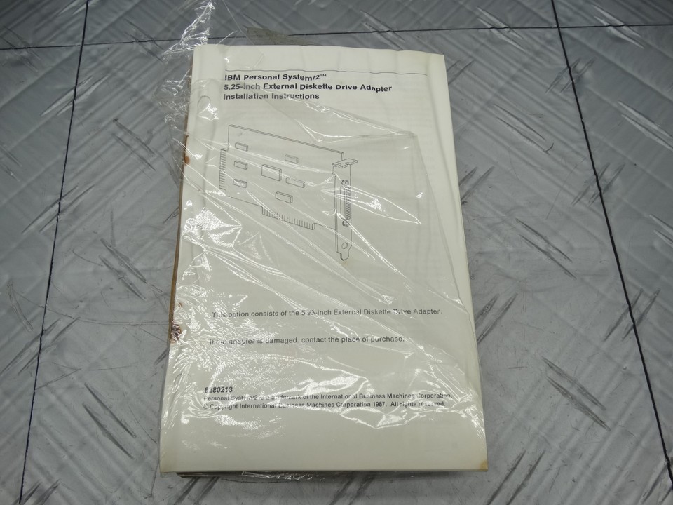 IBM Personal System 5.25 External Diskette Drive Adapter 72X7187 | eBay