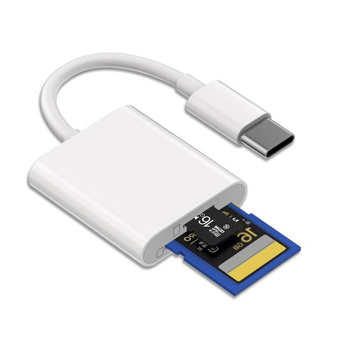 USB C to SD/Micro SD Card Reader, Type C SD Card Adapter,USB C to Micro ...