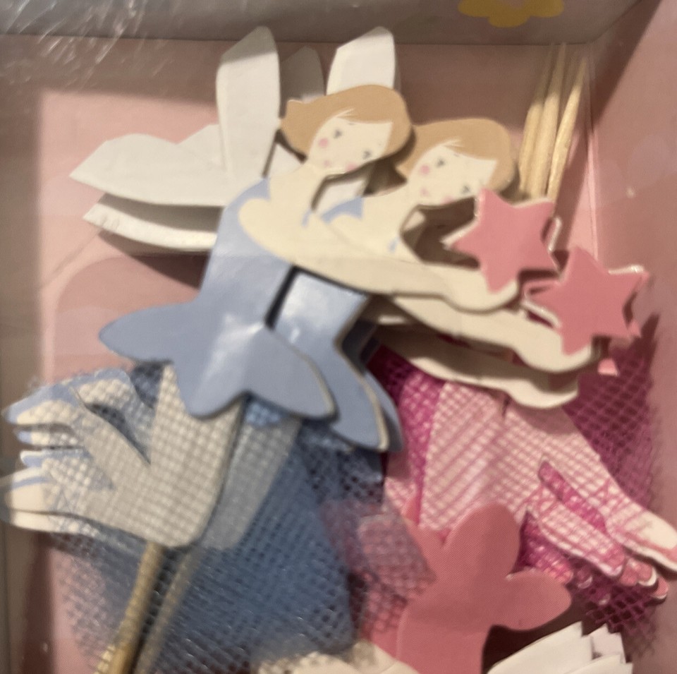 Fairie Wishes Cupcake Cases Liners & Toppers Picks by Meri Go Round | eBay