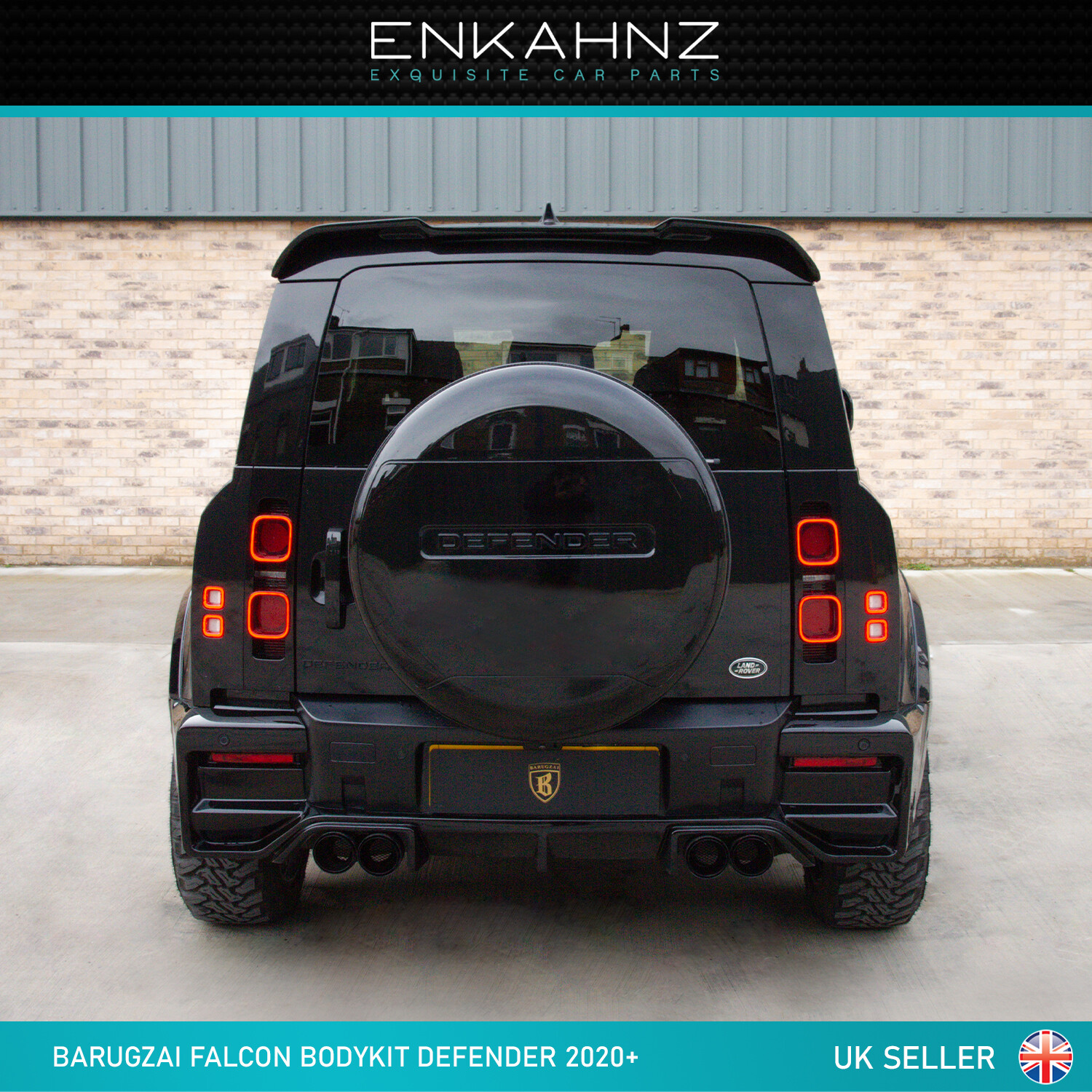 BARUGZAI FALCON BODYKIT FOR LAND ROVER DEFENDER 90 L663 | eBay UK