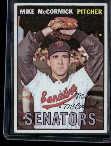 Mike McCormick 1967 Topps #86 Washington Senators 1 | eBay